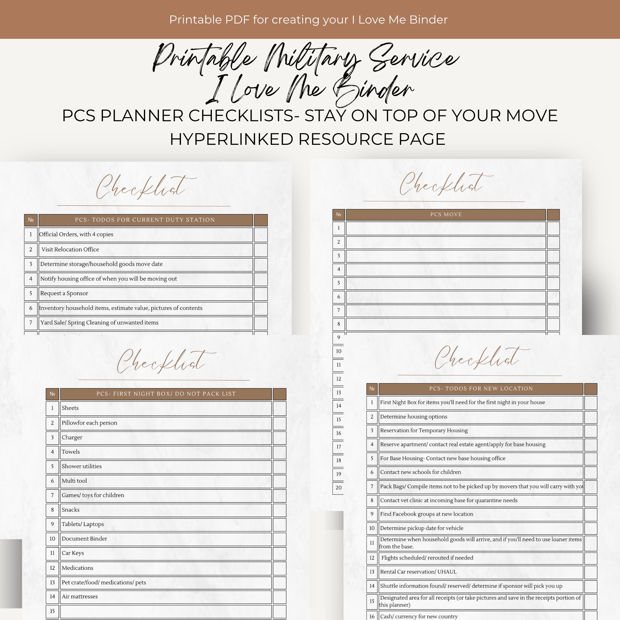 I Love Me Binder Military Service Binder Certificates Awards Army Navy ...