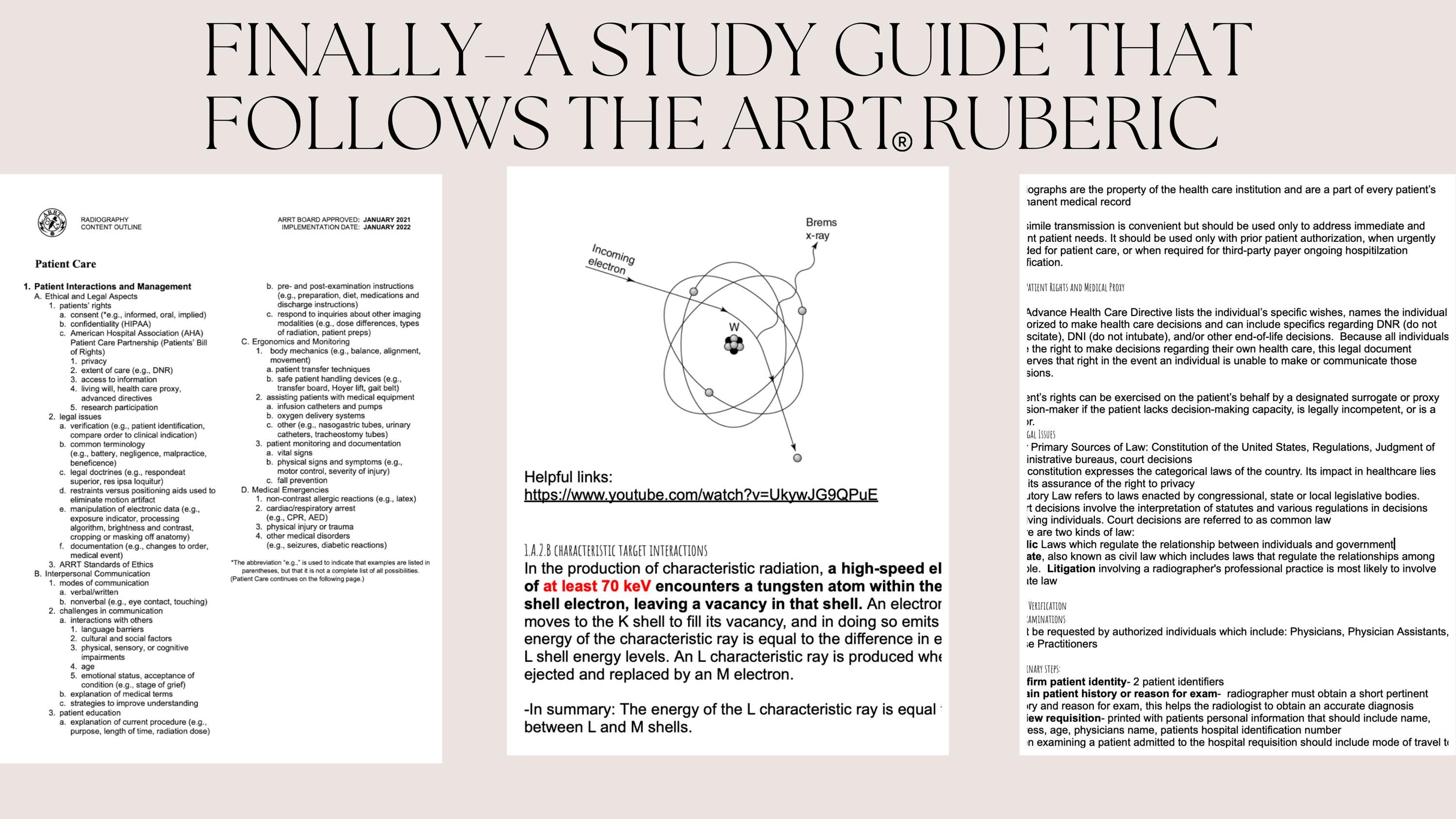 Study Guide for the ARRT ® Radiography Exam, Kay’s Guide for ...
