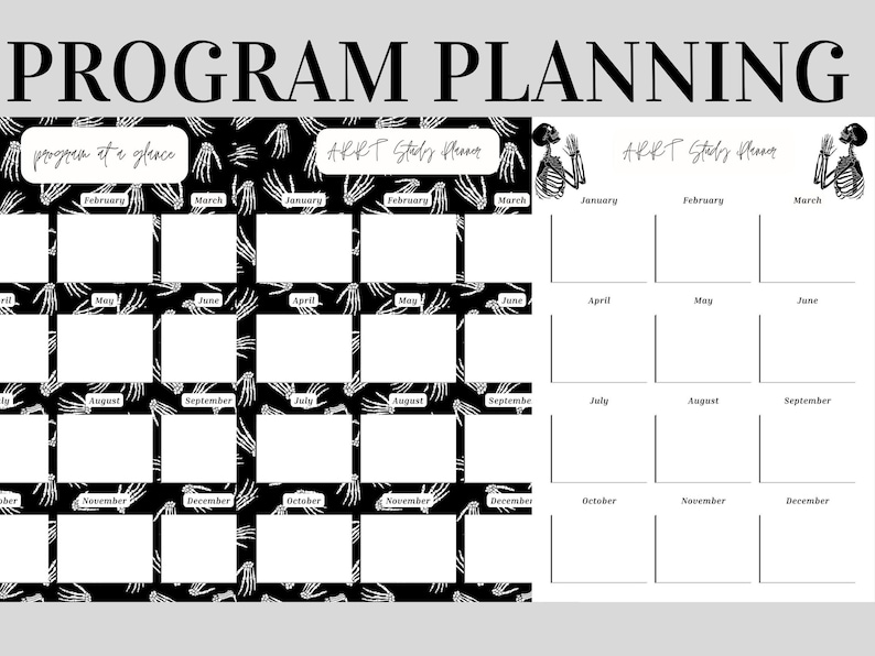Xray Rad Tech Planner Student Clinical Journal Radiologic Technician ...