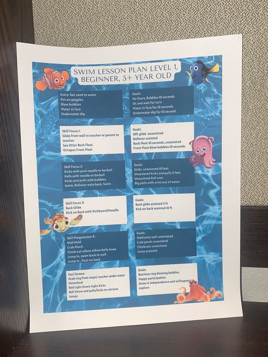 Complete Swim Lesson Instructor Teacher Package Learn to Swim Lessons ...