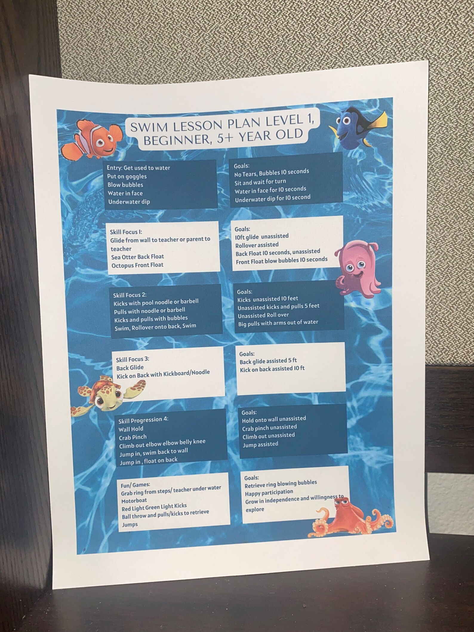 Complete Swim Lesson Instructor Teacher Package Learn to Swim Lessons ...