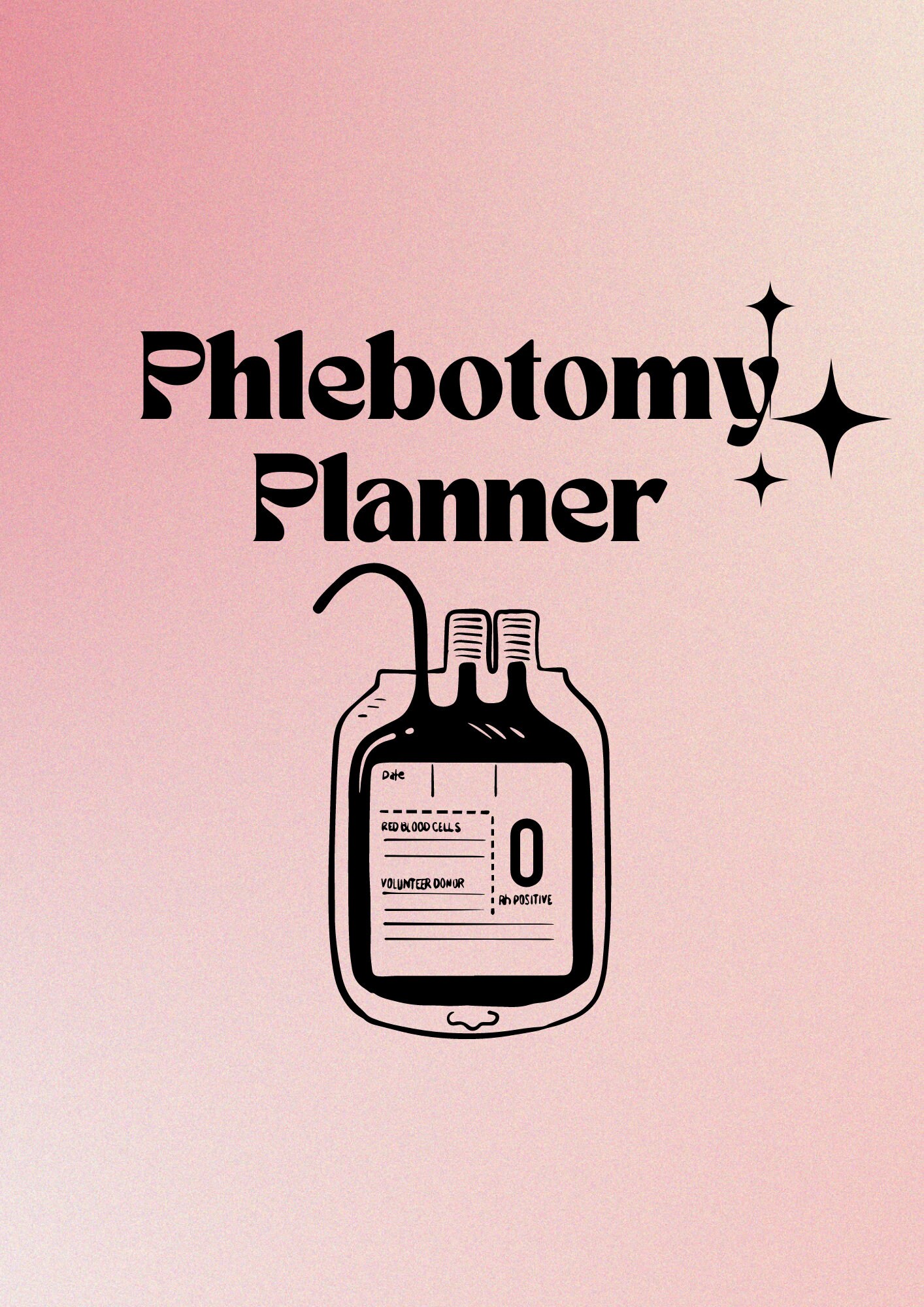 Phlebotomy Tech Student Planner Phlebotomist CPT Printable Notebook ...