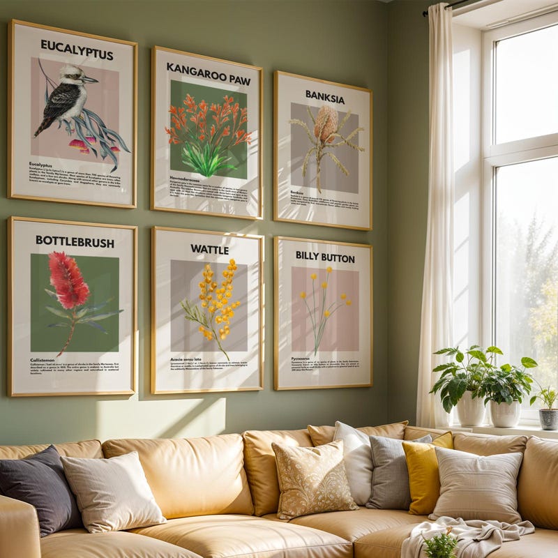 Australian Native Print - Etsy Australia