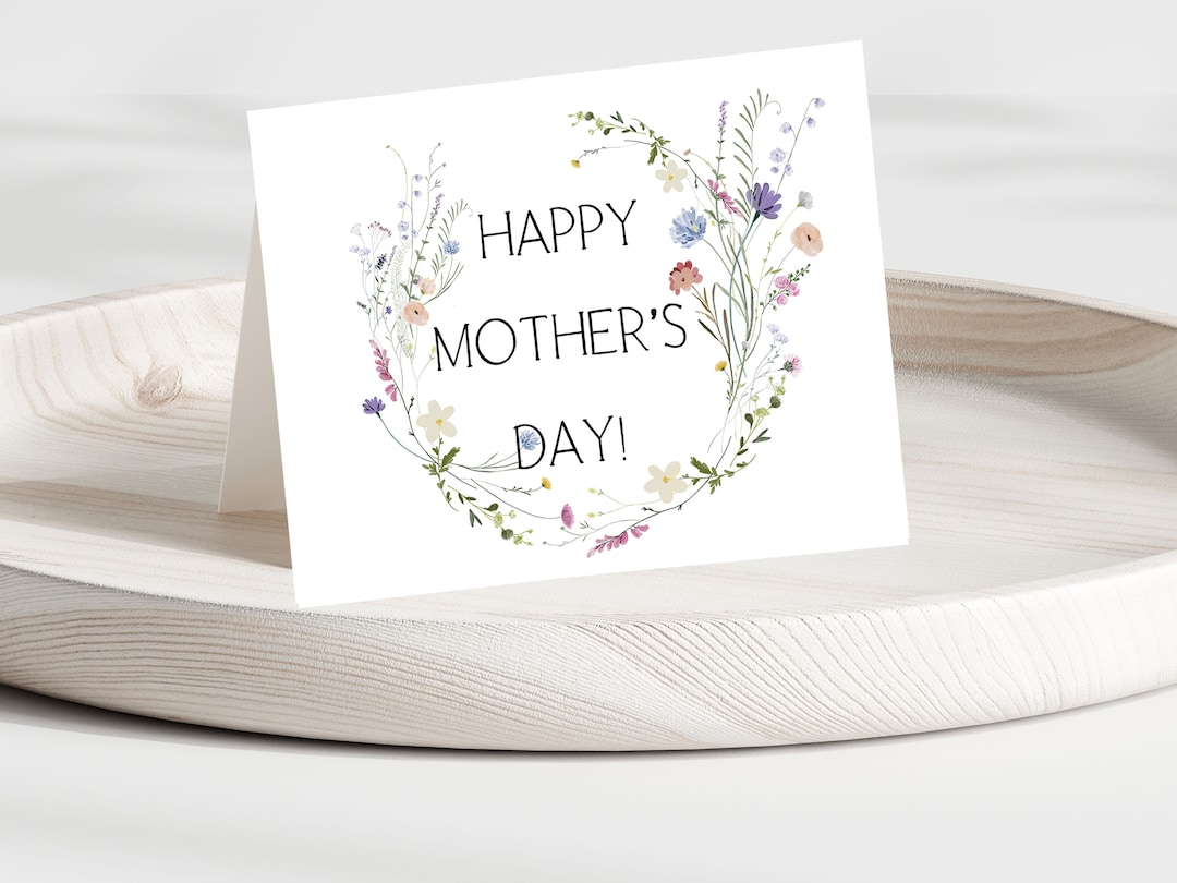 Happy Mother's Day Card, I Love You Mom, You Are so Loved, I Love You ...