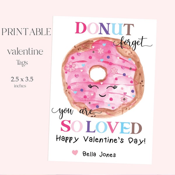 Donut Valentine - Etsy
