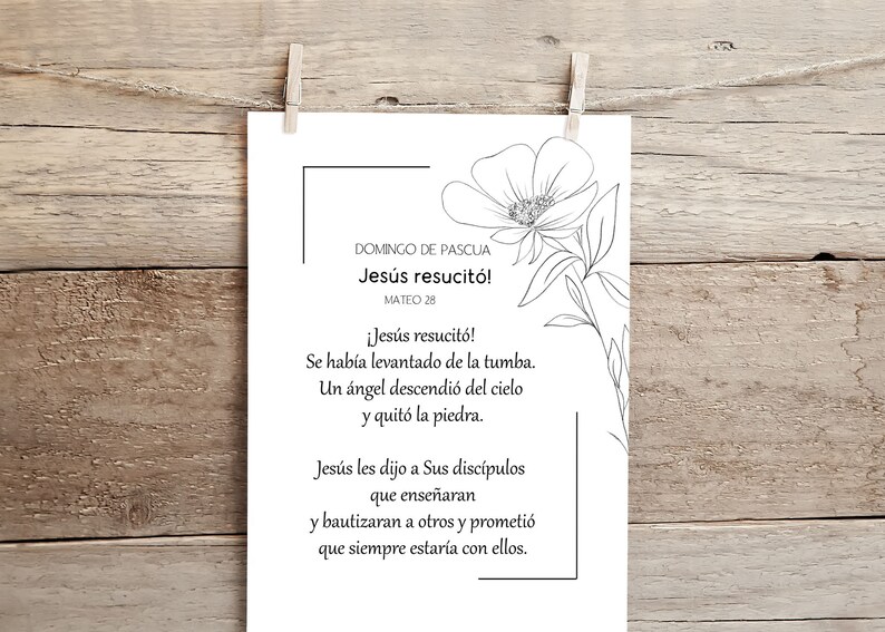 Spanish Easter Story Cards: Semana Santa Holy Week Study (digital ...