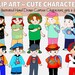 Notepad Text Box Frames Cute Mushroom Cartoon Theme, Mushroom Clipart ...