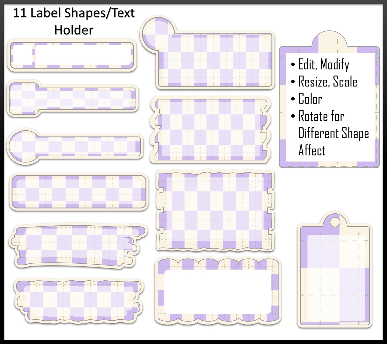 Label Clipart 1, 332 PNG, Editable Graphic, Name Lable, Label Frame ...