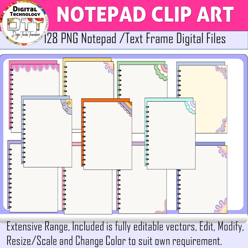 Notepad Clipart 5, 128 PNG, Label Clipart, Sticky Note Clipart, Signs ...