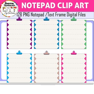 Notepad Clipart 5, 128 PNG, Label Clipart, Sticky Note Clipart, Signs ...
