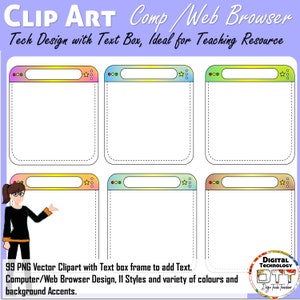 Computer Browser Textbox Frame Clipart 1, Computer Social Media Clipart ...