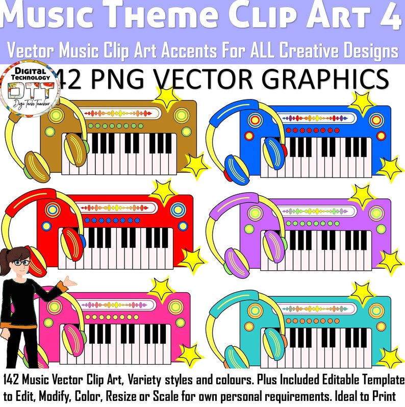 Music Vector Clip Art 4, Media Music Clip Art, Music Icon Clip Art ...