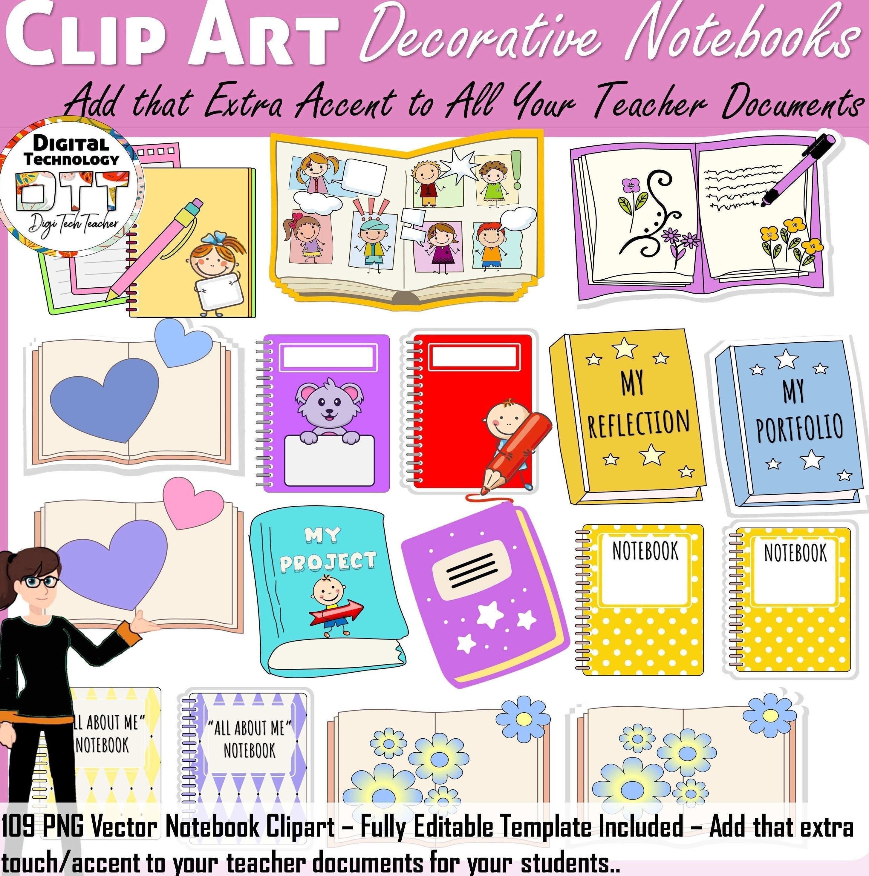 Decorative Page Accents Clipart