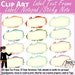 Labe Clipart, Notepad Clipart, Name Tag Clipart, Text Frame Clipart ...