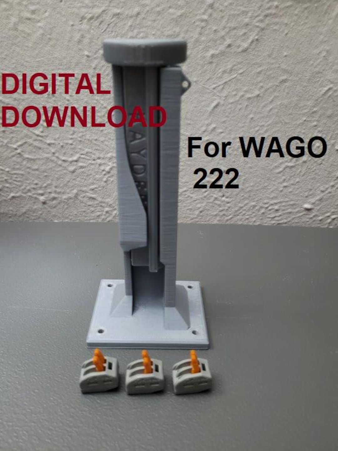 Wago 222 Opener Tool STL File, Lever Nut Connector (digital Download ...