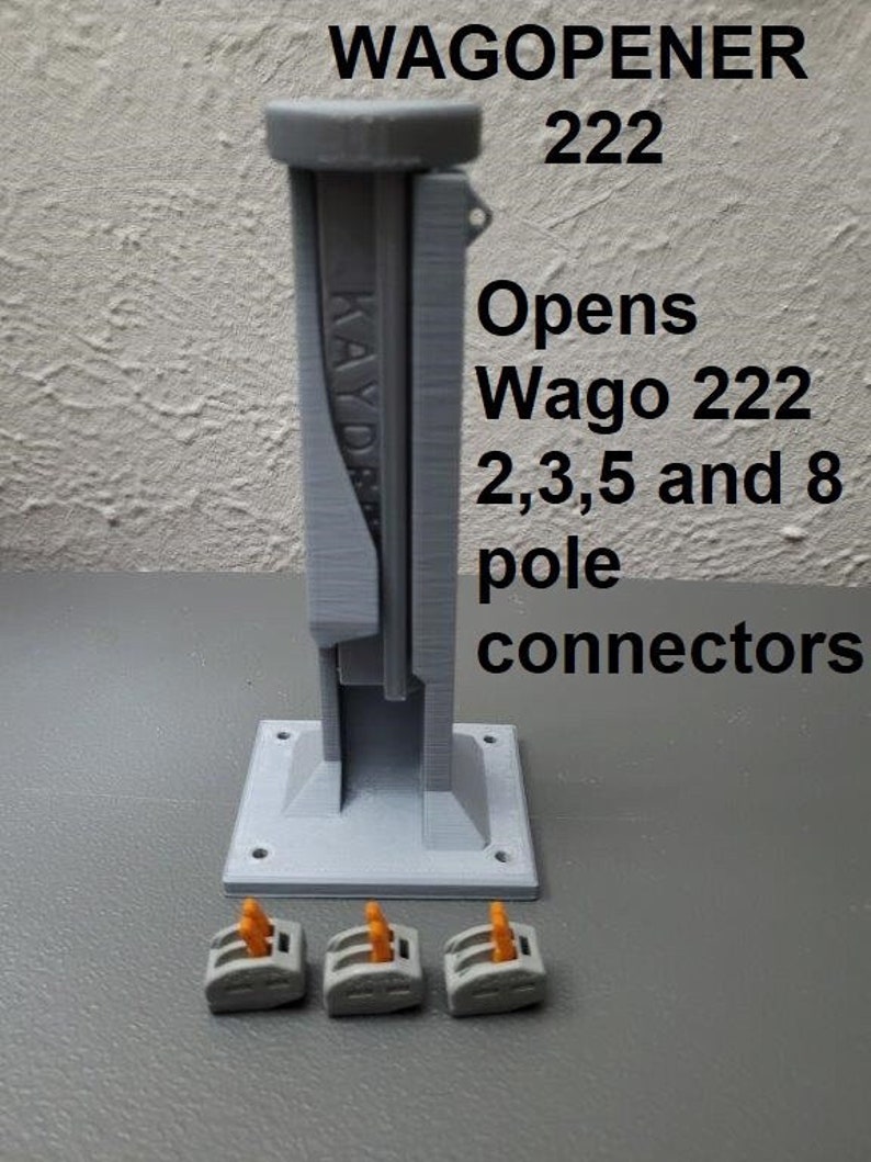 Wagopener 222 Lever Nut Connector Easy Opening Tool Wago 222 Terminal Block Plier | Electrician ...