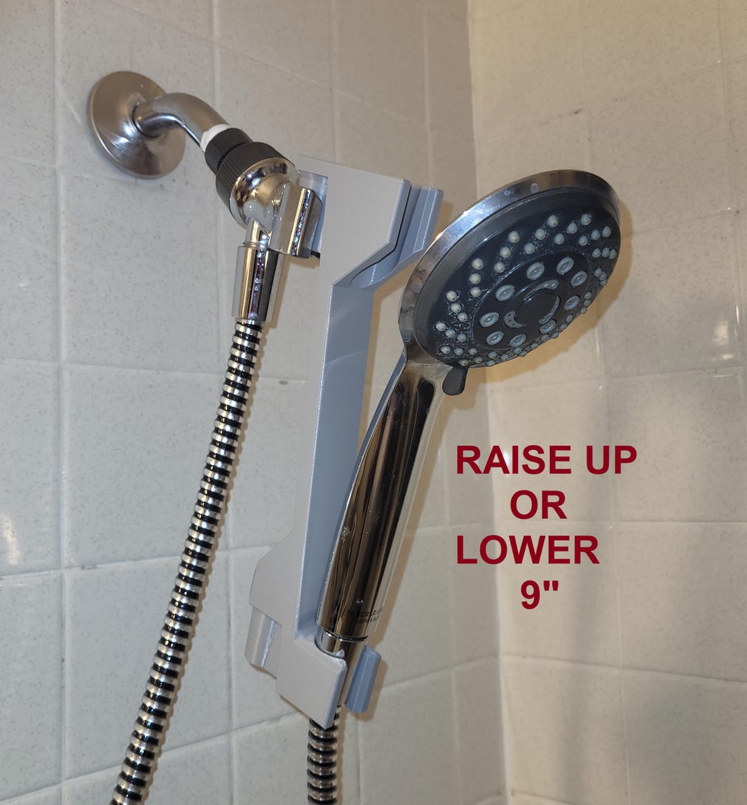 Shower Head Height Adjusting Tool to Raise or Lower Shower Handle to ...