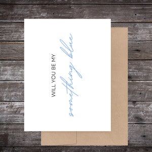 Something Blue Crew Card Digital Download - Etsy