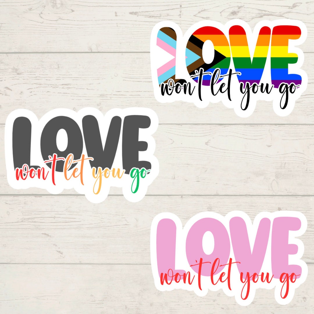 Love Won't Let You Go DMB Sticker DMB Monsters Sticker Love is Love ...