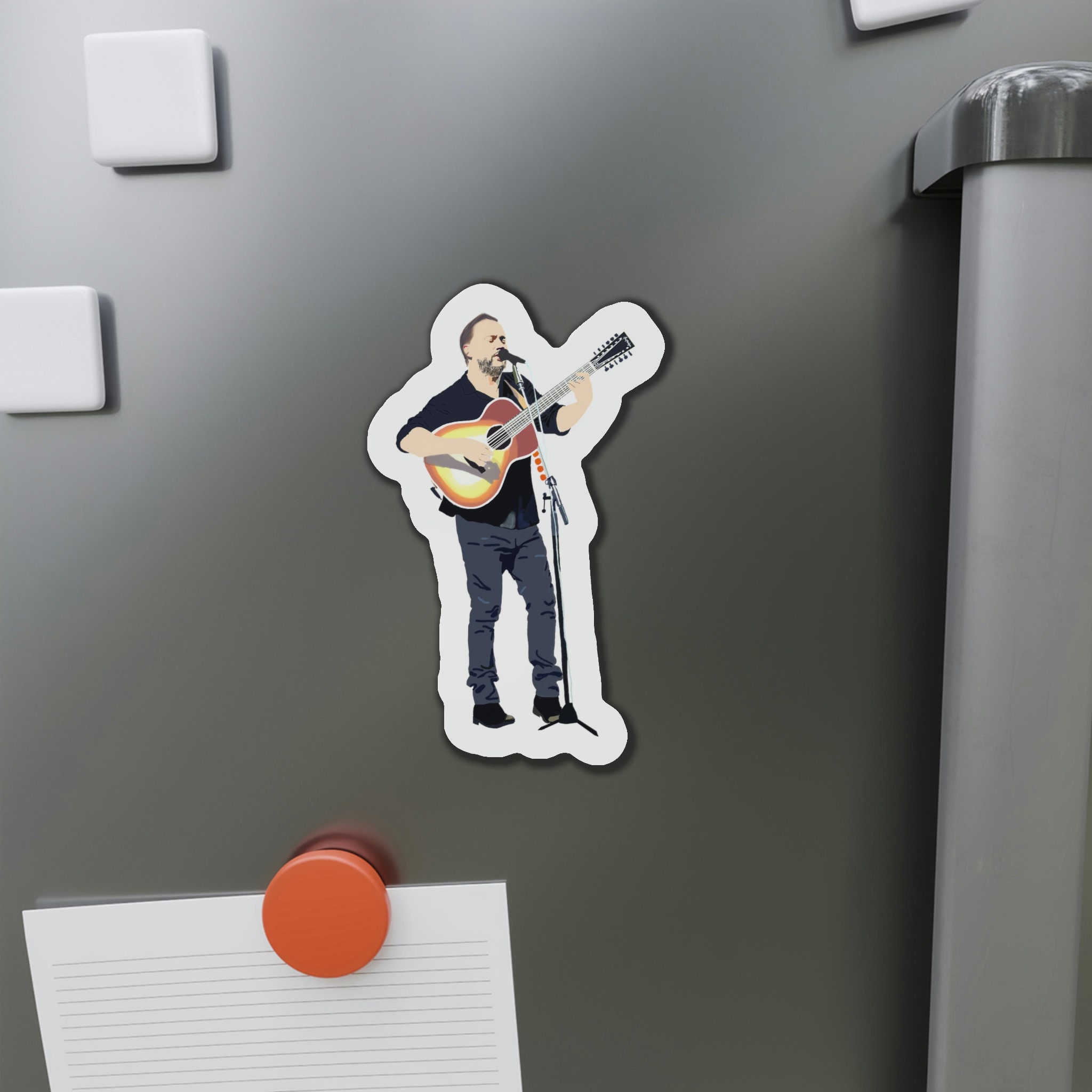 Dave Matthews Illustrated Die-cut Magnet DMB Magnet Dave Matthews Band ...