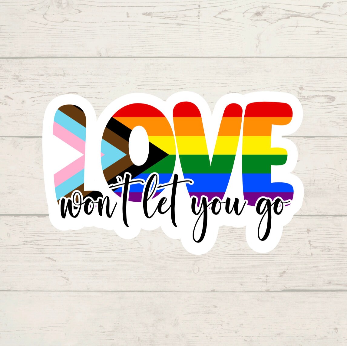 Love Won't Let You Go DMB Sticker DMB Monsters Sticker Love is Love ...