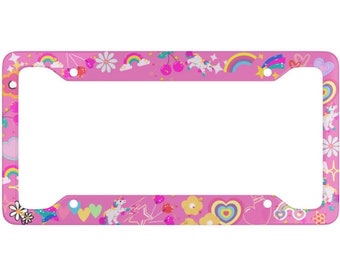 Lisa Frank License Plate Frame - Etsy