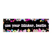 Bestie, Please Let Me Merge Bumper Sticker Cute Bumper Stickers Girly ...