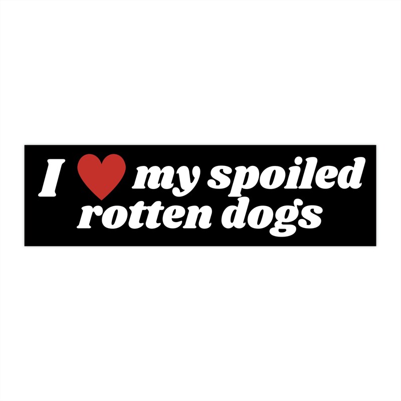 Spoiled Rotten Dog Tag - Etsy