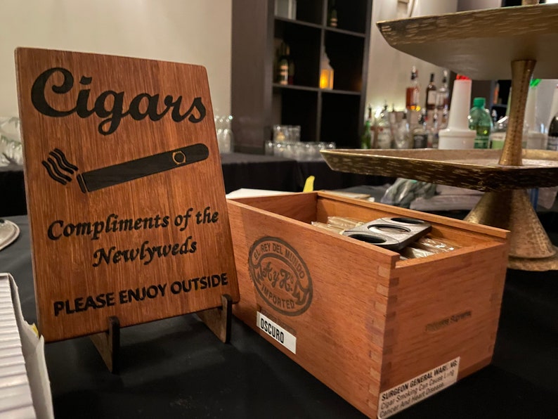 Customizable Cigar Sign - Etsy
