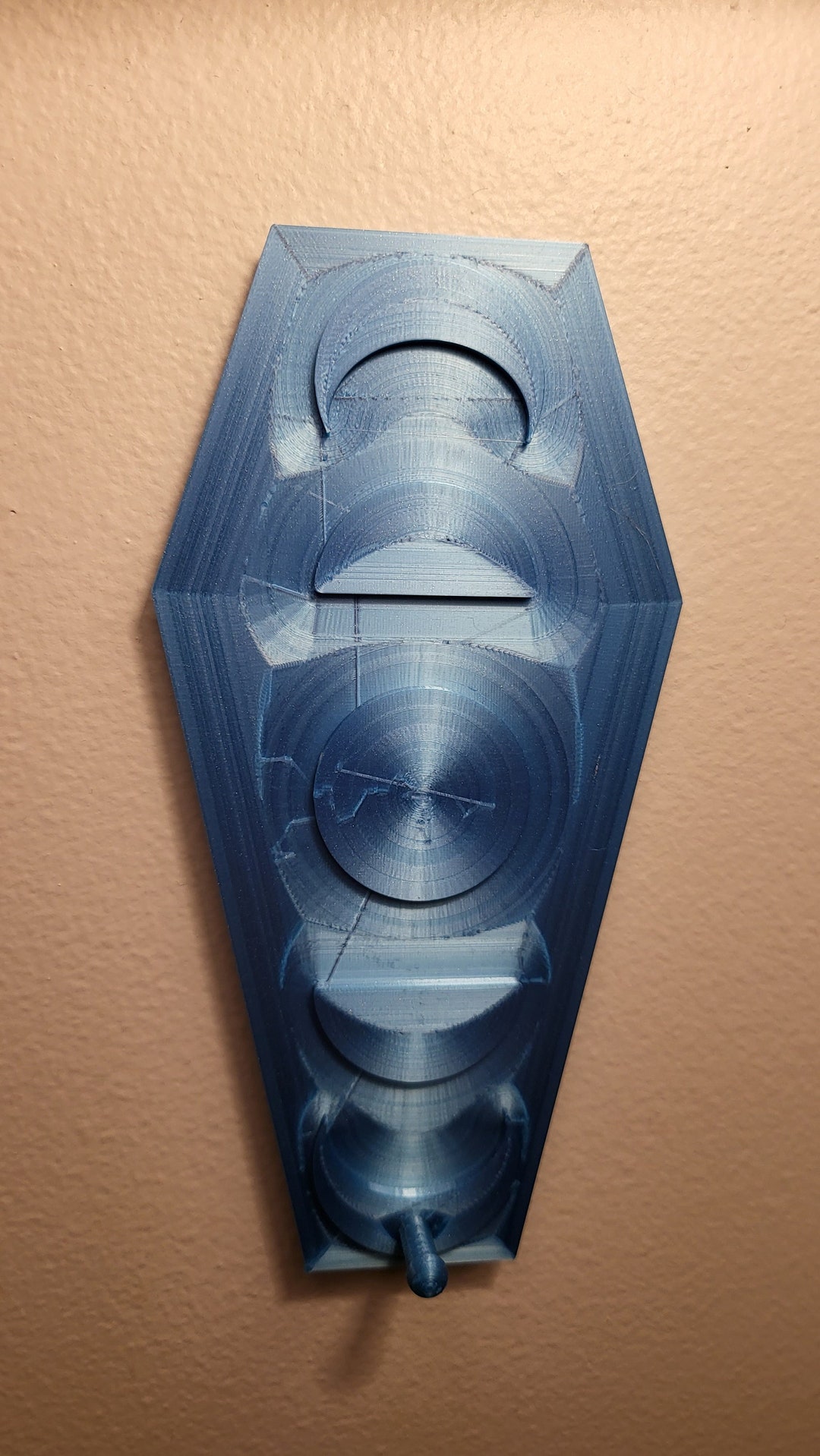 Lunar Moon Phases Key Hanger - Etsy