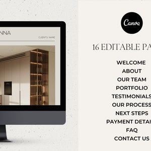 Interior Design Welcome Guide Template | Design Template | Process ...