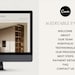 Interior Design Welcome Guide Template | Design Template | Process ...
