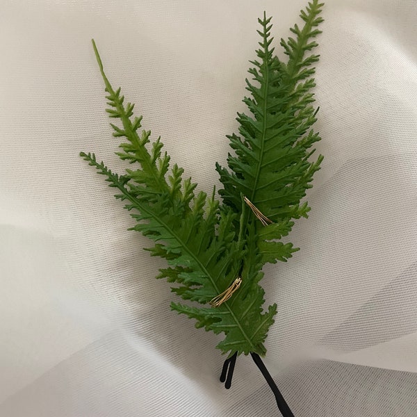 Fern Leaf Hair Pins - Etsy