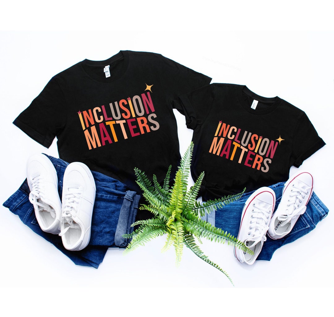 Inclusion Matters, Mindfulness Shirts, Special Education Shirt, Gift ...