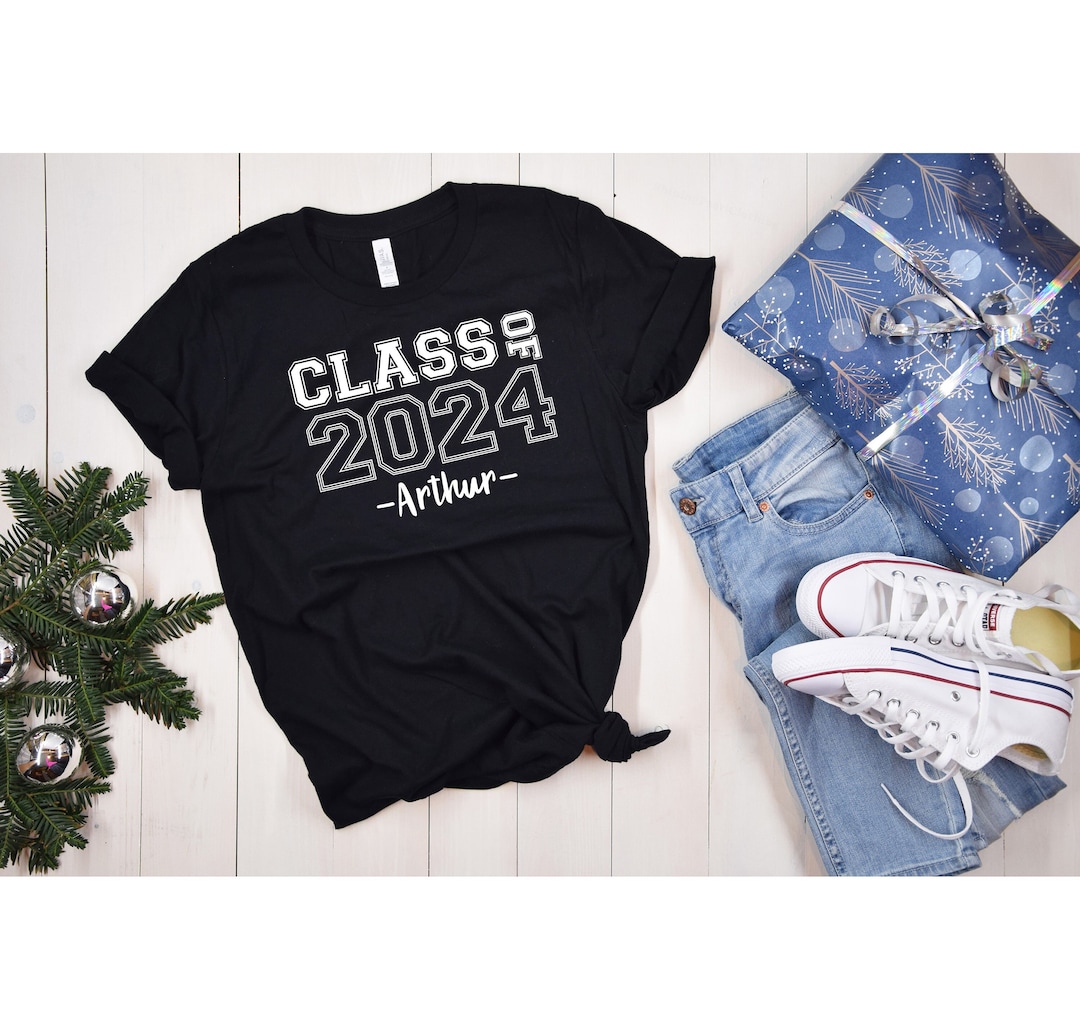Class of 2024 Shirt, Custom Graduation Shirt, Personalized Grad Squad ...