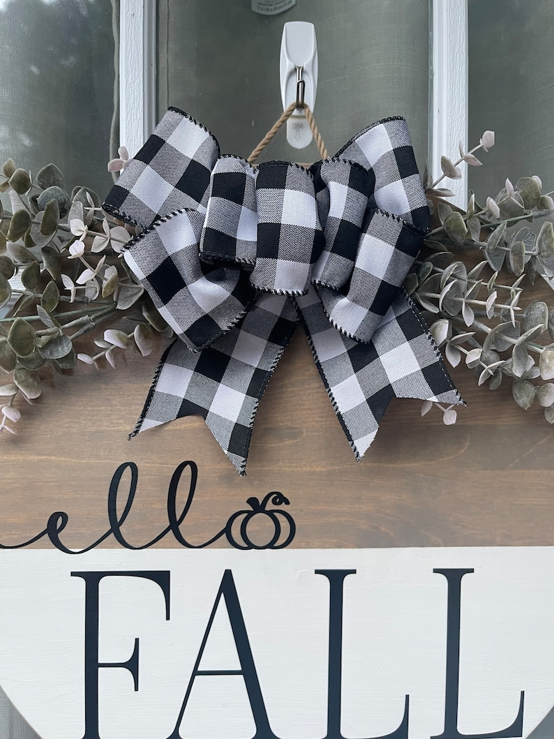Hello Fall Welcome Sign - Etsy