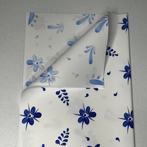 Korean Floral Clase Azul Inspired Wrapping Paper - Etsy