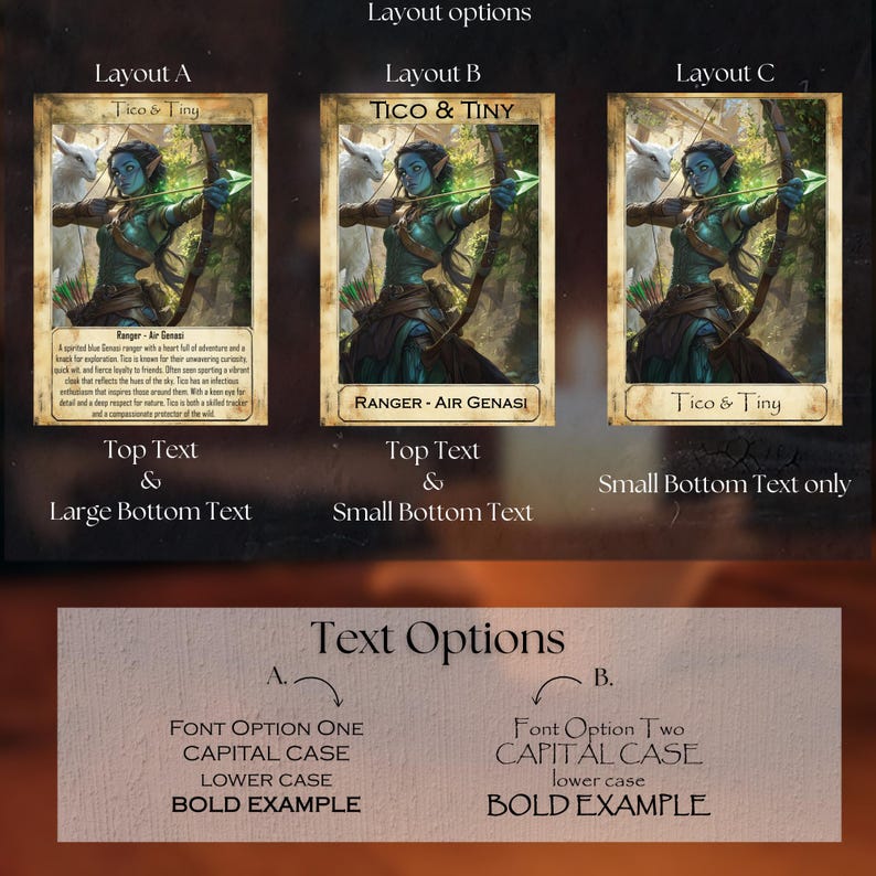 Custom Dnd Portrait, Digital OC Character Sheet TTRPG Fantasy ...