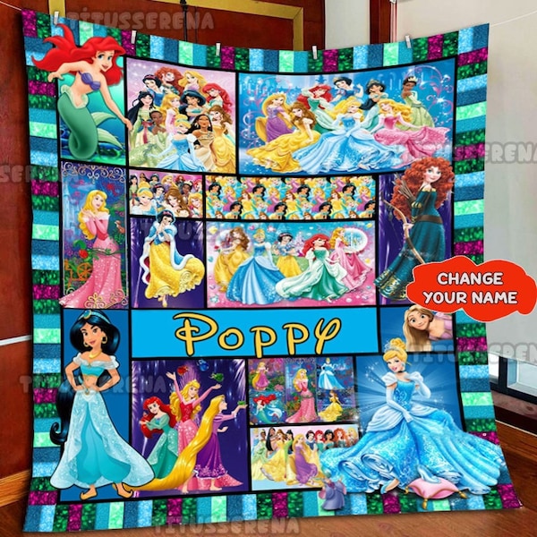 Princess Quilt - Etsy