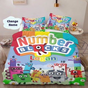 Numberblocks Bed Set - Etsy Canada
