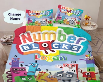 Numberblocks Duvet Cover - Etsy