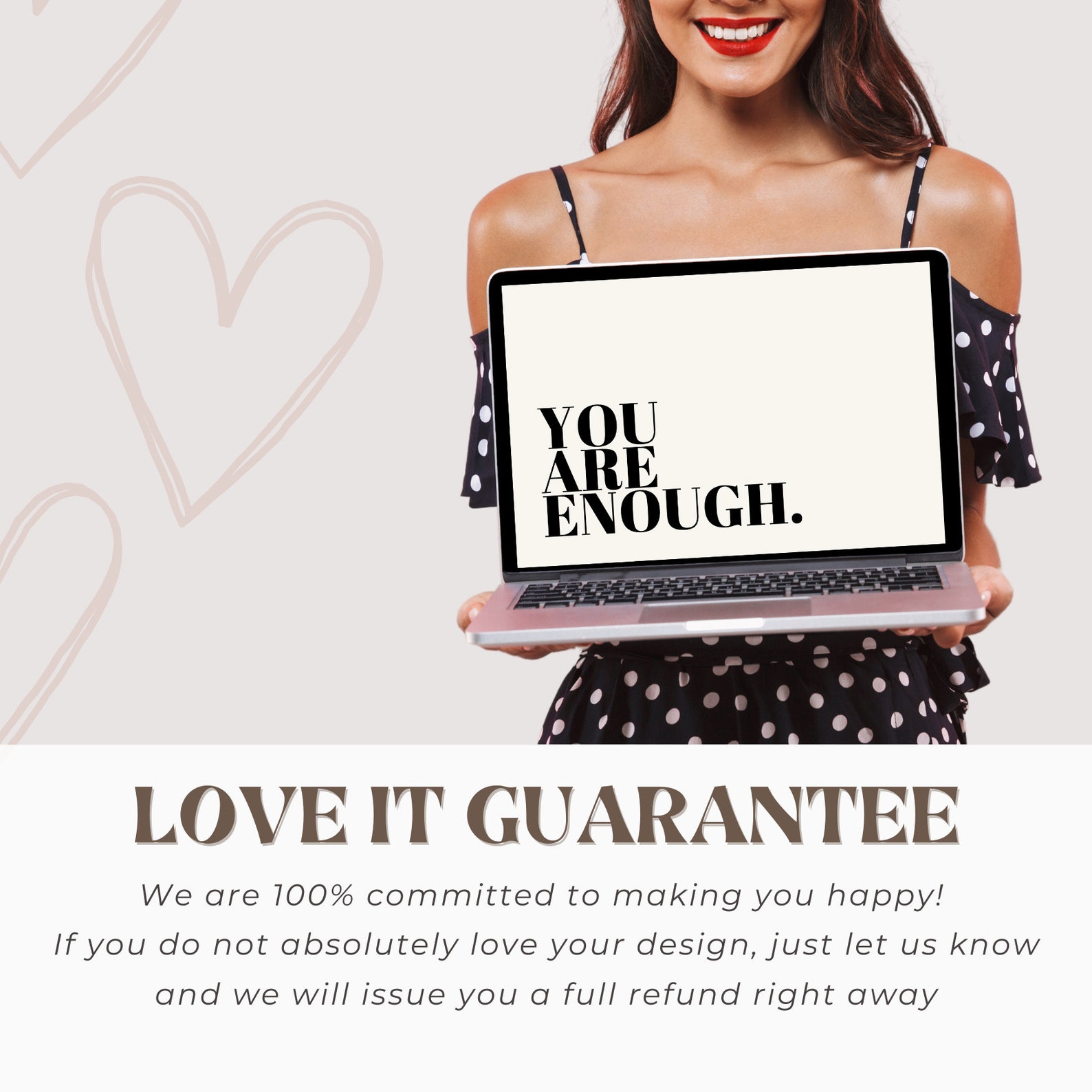 Self Love Desktop Wallpaper Organizer | Computer Wallpaper | Neutral ...