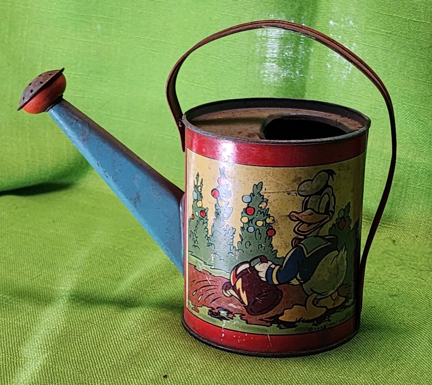 Vintage Donald Duck Watering Can - Etsy