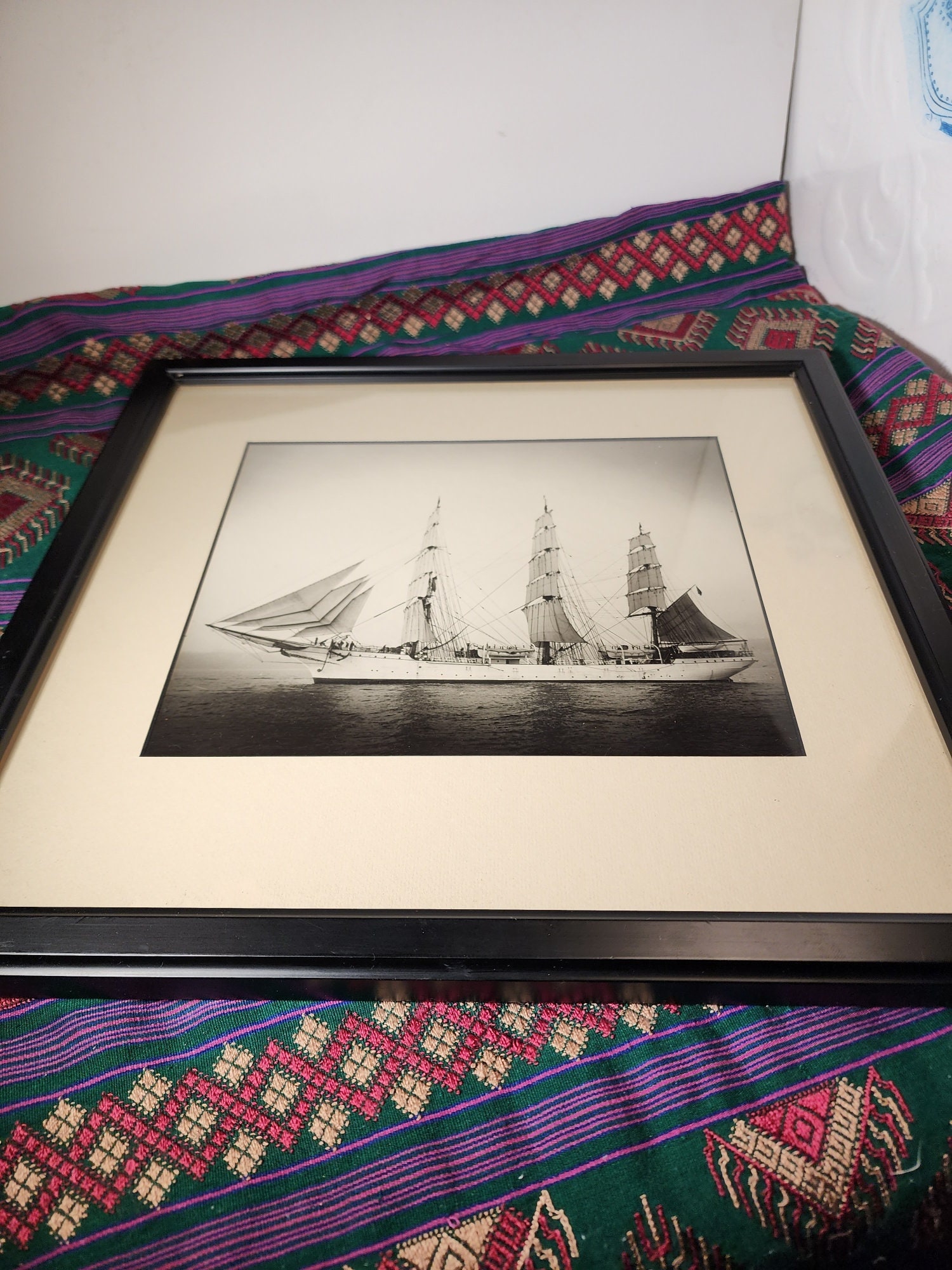 Vintage Photo of the Danmark Clipper Coastguard Ship - Etsy