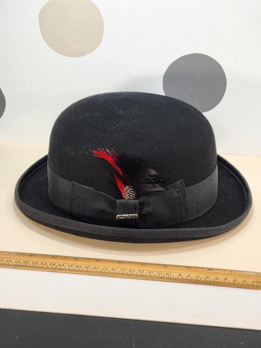 Nice Vintage Bowler Hat - Etsy