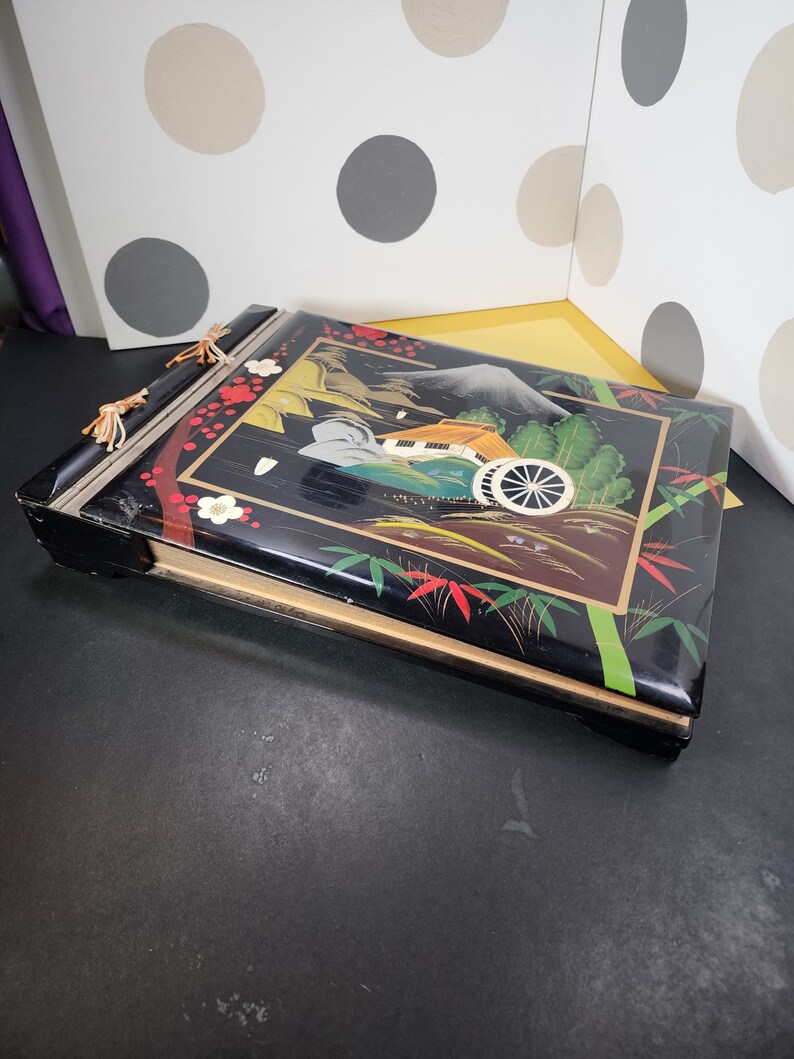 Vintage Japanese Music Box and Photo Album - Etsy