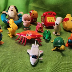 Lot of 16 Vintage Wind-up Toys - Etsy