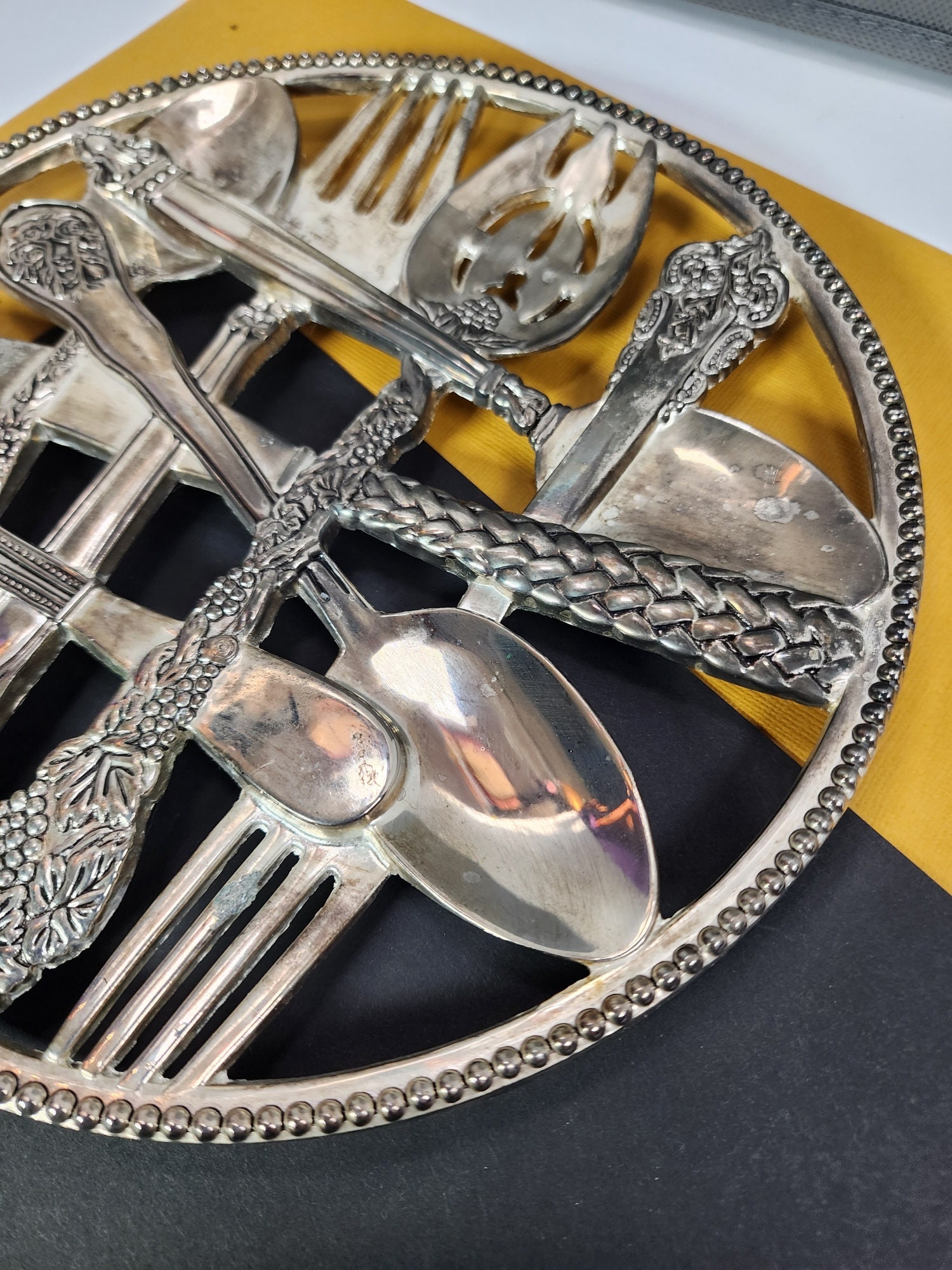 Vintage Silverplate Art - Etsy