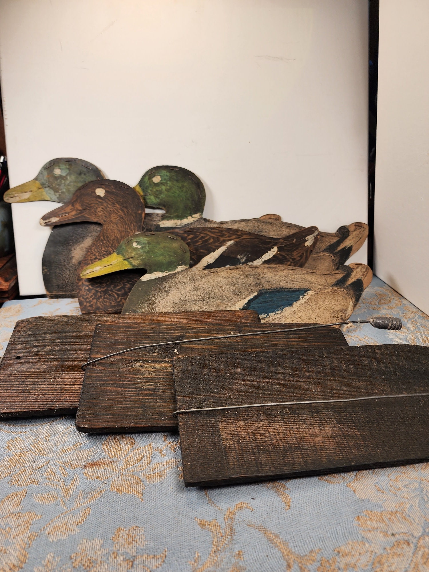 Antique Paper Duck Decoys - Etsy