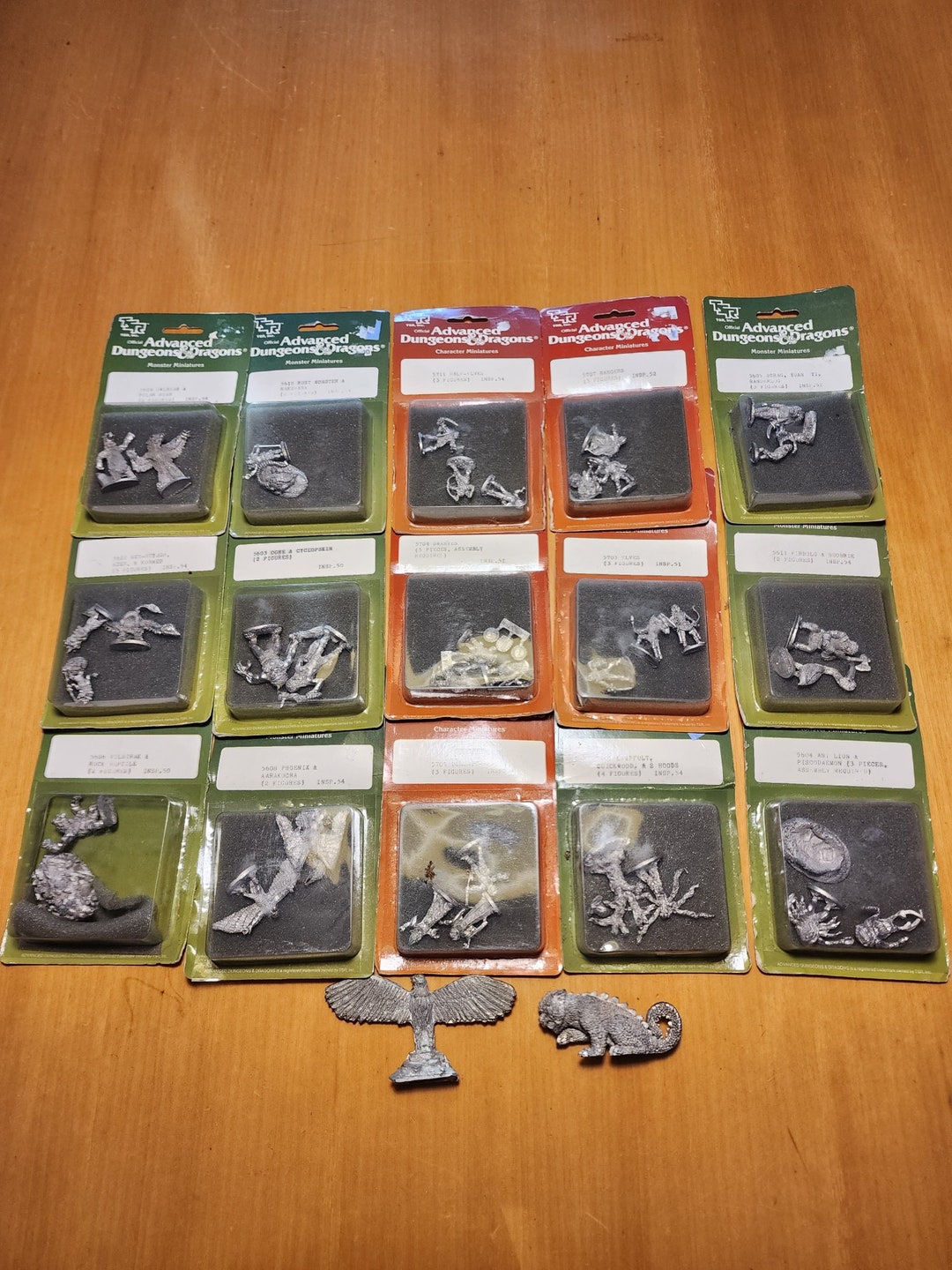 Dungeons and Dragons Vintage TSR Miniatures Lot of 44 - Etsy